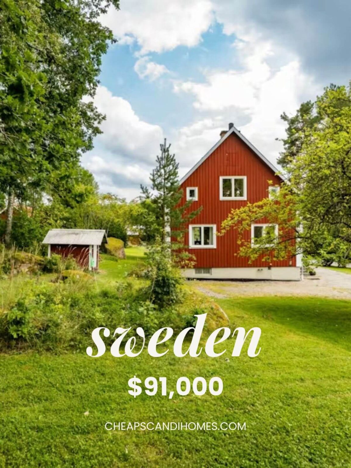 A Rustic Forest Cottage in South Sweden – $85,200 – Cheap Scandi Homes